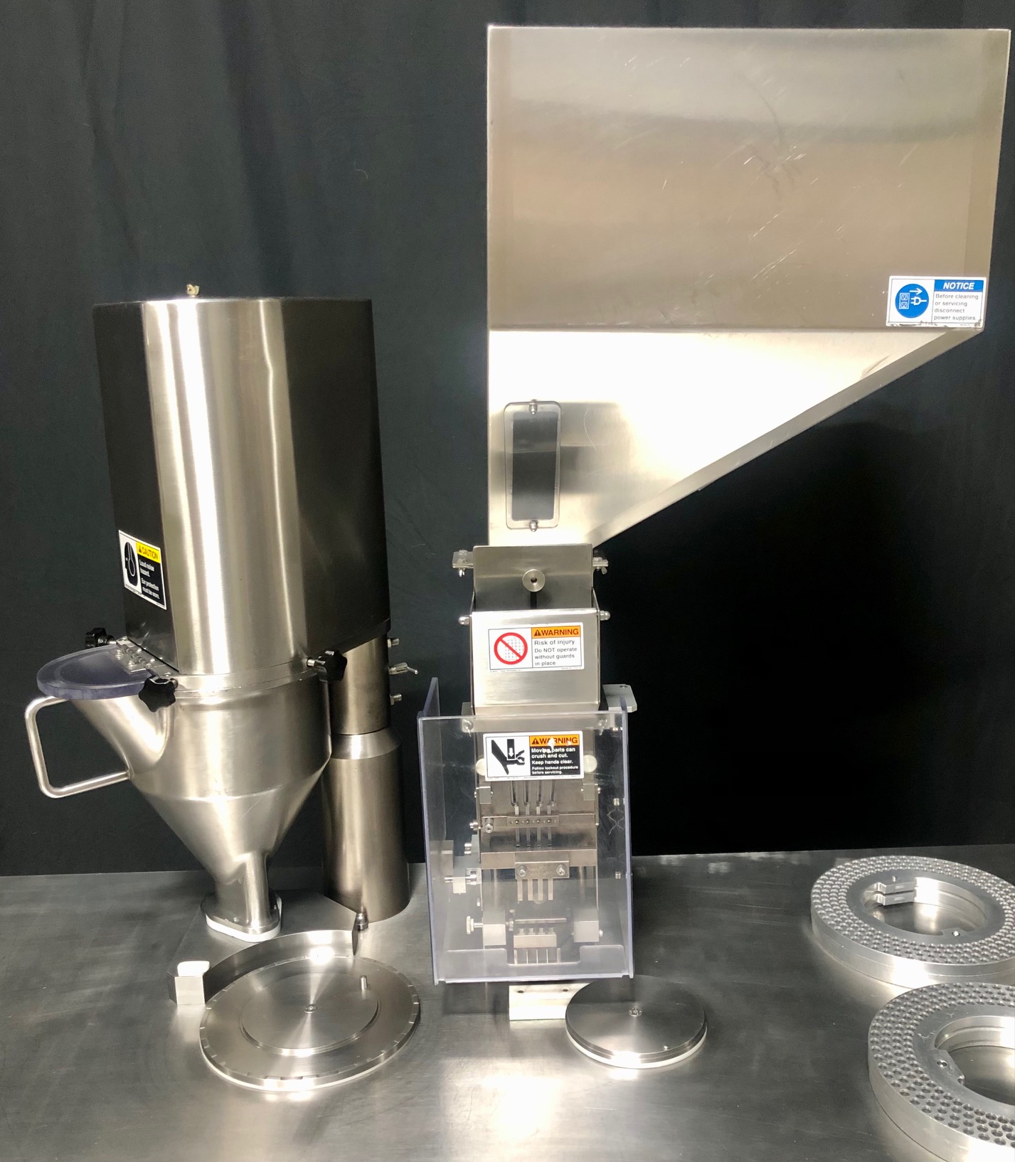 Reconditioned Capsugel Ultra 8II Semi-Automatic Capsule Filler