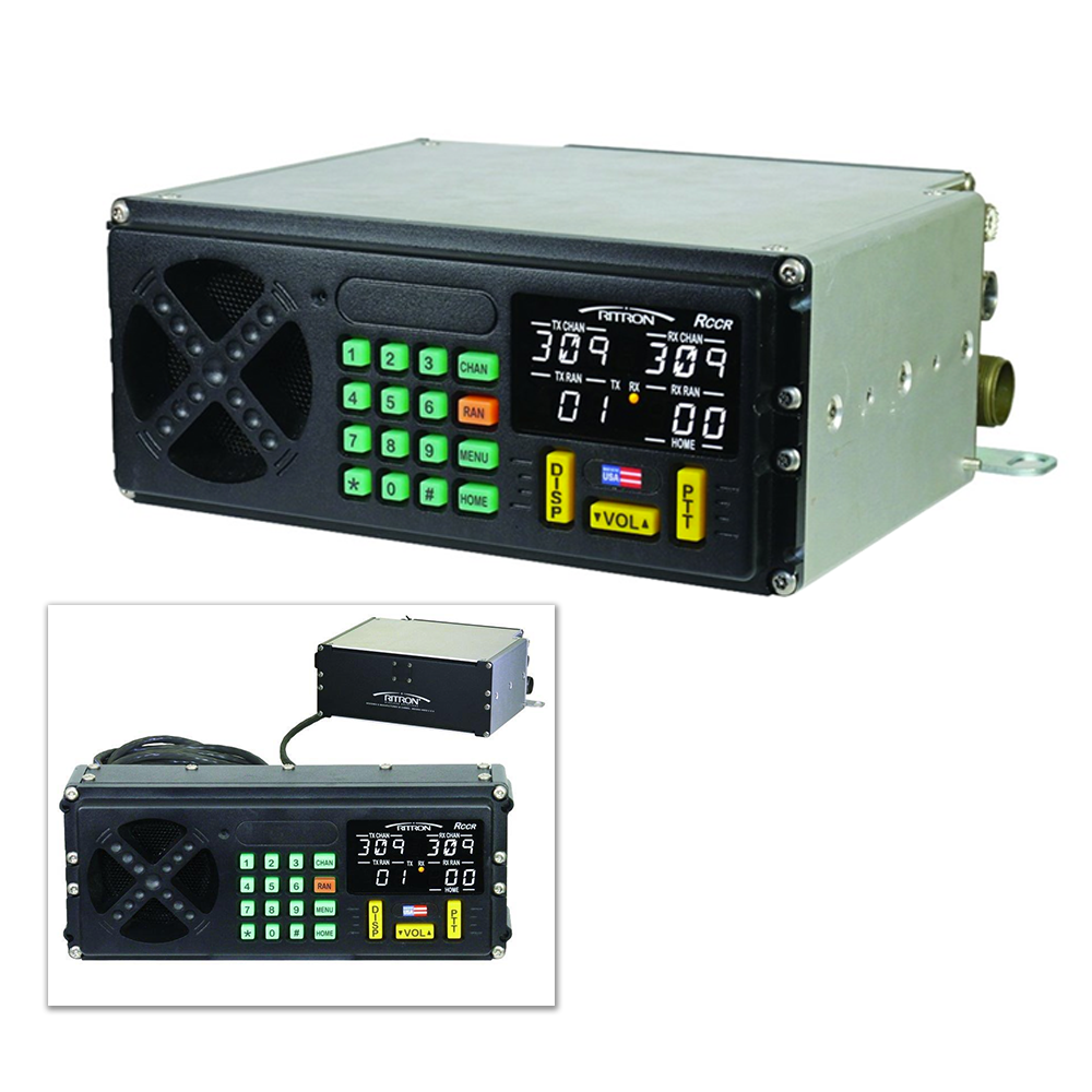 Locomotive Clean Cab Radio | Digital Analog Voice Radio | Ritron RCCR-NXR