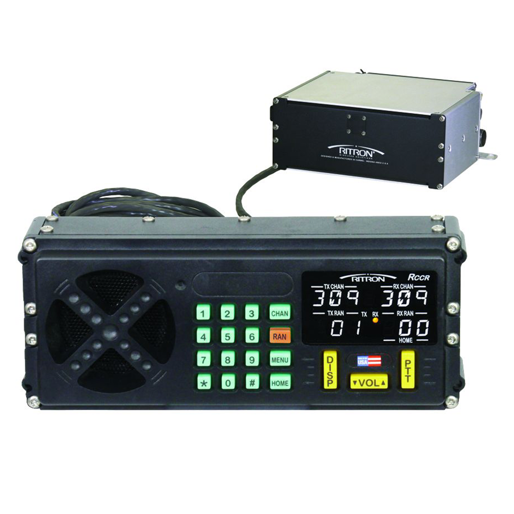 Locomotive Clean Cab Radio | Digital Analog Voice Radio | Ritron RCCR-NXR