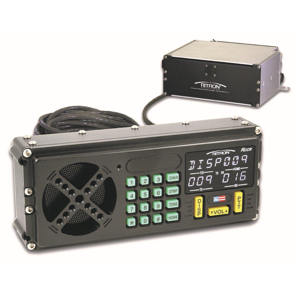 Locomotive Clean Cab Radio | Railroad Voice Communication | Ritron ...